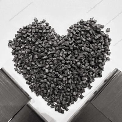 China Customized Nylon PA66 Glass Fiber Pellets for Engineering Plastics Modified Polyamide Granules for Thermal Break Tapes for sale