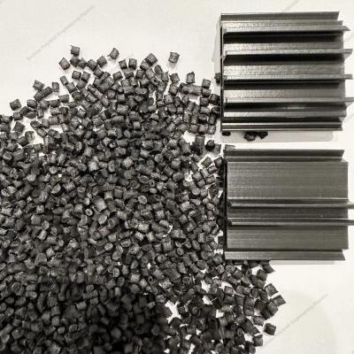 China Customized Polyamide Extruding Grade Polyamide PA6 PA66 Round Flame Retardant Nylon Granules for sale