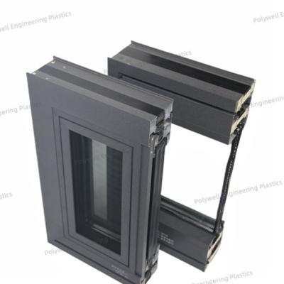 China Double Glazing Thermal Insulation Window Mill Finish Broken Bridge Silent Casement for sale