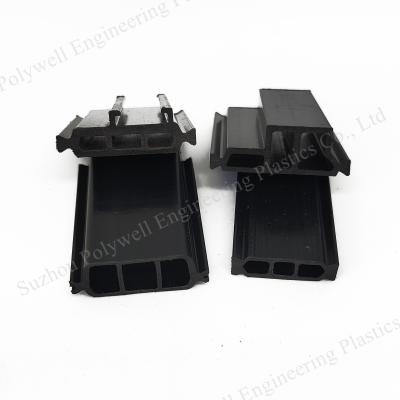 China Extrusion Plastic Flat PA66 GF25 Polyamide Thermal Break Strip For Aluminum System Broken Bridge Windows for sale