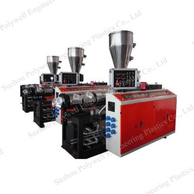 China Pipes Production Line Plastic Tube PPR Pipe Making Machine Plastic Extrusion Machine Energy Saving Extruder for sale