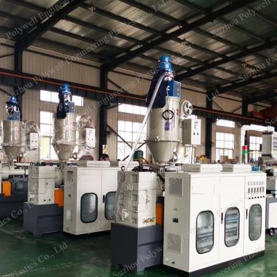 China Automatic PE PP PPR Pipe Manufacturing Machine For Produce Field Irrigation Pipe for sale