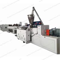 China UPVC PVC 110mm Watering Pipe Extrusion Production Line With U Type Socket for sale