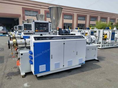 China PVC Plastic Pipe Extrusion Machine UPVC/CPVC 80mm 92mm for sale