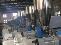 China PVC UPVC CPVC Plastic Pipe Extrusion Machine Water Pipe Double Screw Extruder 45mm for sale