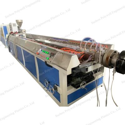 China Doors Profile  Windows Frame Making Machine Plastic PVC PE WPC Windows Extrusion Production Line for sale