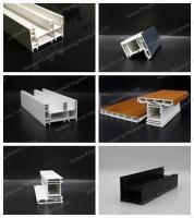 China UPVC PVC Frame Profile Edge Making Machine Plastic Window Door Profile Extrusion Line for sale