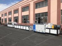 China Doors Profile  Windows Frame Making Machine Plastic PVC PE WPC Windows Extrusion Production Line for sale