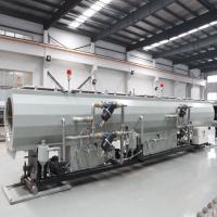 China PP PE PA EVA Double Wall Corrugated (DWC) Pipe / Electrical Corrugated Pipe/Tube Shrinking Machine for sale