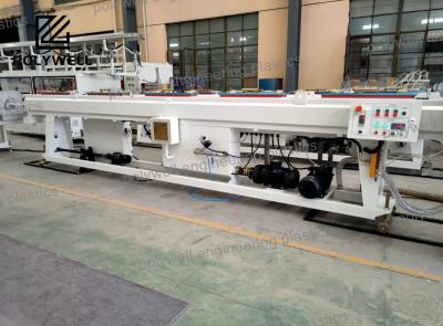 China HDPE PP PVC Pipe Extrusion Machine Plastic Pipe Making Production Line 60HZ for sale