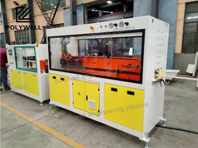 China Single Wall Corrugated Pipe Production Line Wide Width HDPE PP PVC 380V for sale