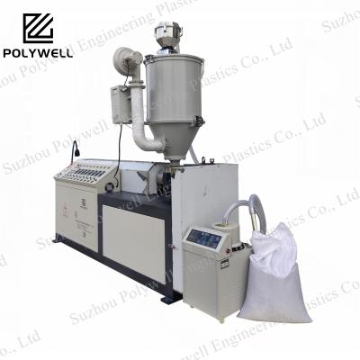 China PA66 GF25 Nylon Tape Dedicated Extruder Mainframe Single Screw Plastic Extruder for sale
