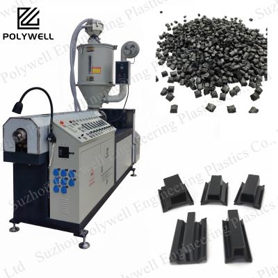 China Nylon Thermal Break Bar Extruding Machine for Polyamide Glass Fiber Reinforced Strips Extrusion for sale