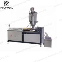 China PA66 GF25 Plastic Single Screw Extruder For PA Extrusion Thermal Break Strips for sale