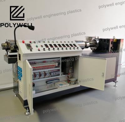 China sj80 Single Screw Extruder With 130 Screw Length Diameter Ratio 0-50 Rpm/Min Rotating Speed For Polyamide Extrusion for sale