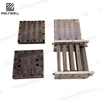 China PA66GF25 Plastic Moulding Dies For Complex Steel Mold For Heat Insulation Strips Production Line for sale