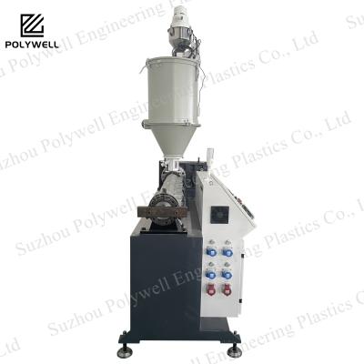 China PA66 GF25 Nylon Thermal Break Strip Extrusion Production Line Polyamide Bar Extruder for sale