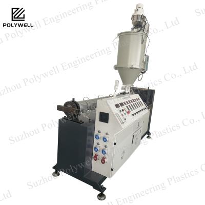 China 70mm Single Screw Extruder Produce Polyamide Profile Insert Into Aluminum System Window for sale