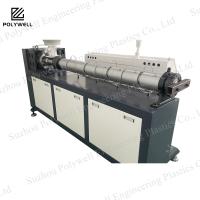 China Single Screw Extruder PA66 GF25 Granules Processing Polyamide Strip Extruding Production Machine for sale