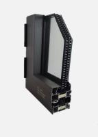 China Broken Bridge Hollow Glass Structure Aluminium Casement System Windows Safe For All Ages for sale