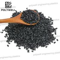 China Black Nylon 66 GF25 Granules Produce Heat Insulation Strips Thermal Break Profile for sale