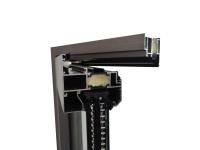 China Heat Insulation Aluminium Alloy Patio Fixed Casement System Window for Landscape for sale