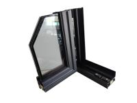 China Seamless Welded PA66 Thermal Insulation Window Aluminium Profile for sale