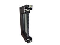 China Seamless Welded PA66 Thermal Insulation Window Aluminium Profile for sale
