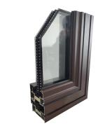 China Manufacturer Direct Supply Window Screen Integrated Anti-Theft And Anti-Insect Broken Bridge Aluminum System Window for sale