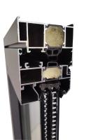 China All Kinds of New Design Aluminium System Window With Drain Hole for sale