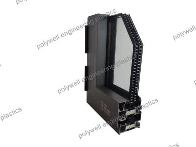 China Customized Hollow Structure 2 Cavity Aluminum Window Frames Sliding Window, Casement Window for sale