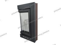 China Aluminum Sliding Thermal Insulation Glass Window 3m Break Bridge PA66 Nylon for sale