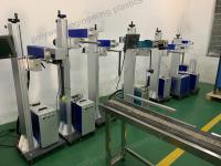China 60w 80w 100w Desktop Fiber Laser Marking Machine For Stainless Steel Spurting Code for sale