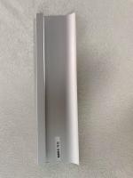 China Metal Black Baseboard Skirting Board with 2.5 Meters One Piece Aluminium Channel Profile for sale