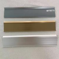 China Aluminum Bathroom Wall Edge Skirting Board Profile Trim for Bathroom Protection Line for sale