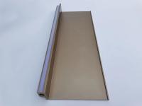 China Aluminum Alloy Wall Shelf for Living Room Bathroom Bedroom Bookshelf Oxidation Surface for sale