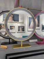 China Polishing and Brushed Silver Picture Frame Extruded Aluminum Profile for Mirror Frame for sale