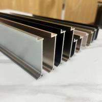 China Living Room Floating Shelves Wall Mounted Aluminum L Shape Led Shelf Display Storage Rack for sale