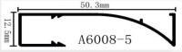China Silver Aluminium Metal Skirting Board Profile Trim Protector Skirting line in Brushed for sale