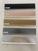 China Aluminum Skirting Board for Living Room Floor Wall Cover LED Light Channel Profile for sale