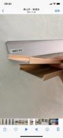 China 2.5 Meters Decorative Line Aluminum Skirting for Cornice Skirting Decoration for sale