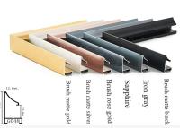 China 34.4mm Side Height Customized Metal Photo Frame for Aluminum Floating Picture Frame for sale