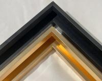 China Simple Wall Hanging Aluminum Alloy Picture Frame Light with and 35mm Side Height Size for sale