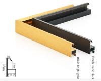 China Square Shape Picture Frame Light with Simple Wall Hanging Design and Brush Surface for sale