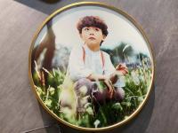 China Luxury Bathroom Decor Large Gold Metal Frame Mirror with Aluminum Alloy Lines Profile for sale