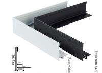 China Aluminum Frame Moulding for Photo Frames Custom Size and Multiple Colour Options for sale