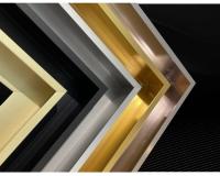 China Modern Aluminum Alloy Frame for Painting Picture Frames Luxury Mirror Design for sale