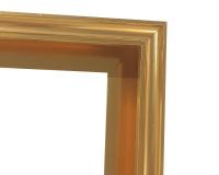 China Sturdy 38mm Side Height Rose Gold Aluminum Frame for Mirror and Photo Picture Frames for sale