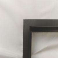 China Aluminum Frame Profiles in Brushed Finish for Elegant Picture/Photo/Mirror Frames for sale