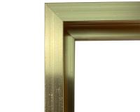 China OEM Gold Silver Black Brushed Aluminum Picture Frame for Wall Decor and Wedding Photo for sale